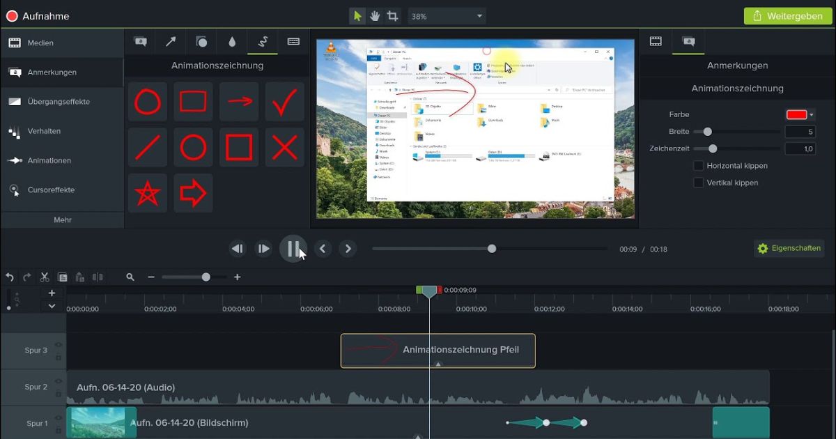Camtasia: Screen-Capture- / Bildschirmaufnahme-Programm für Video ...