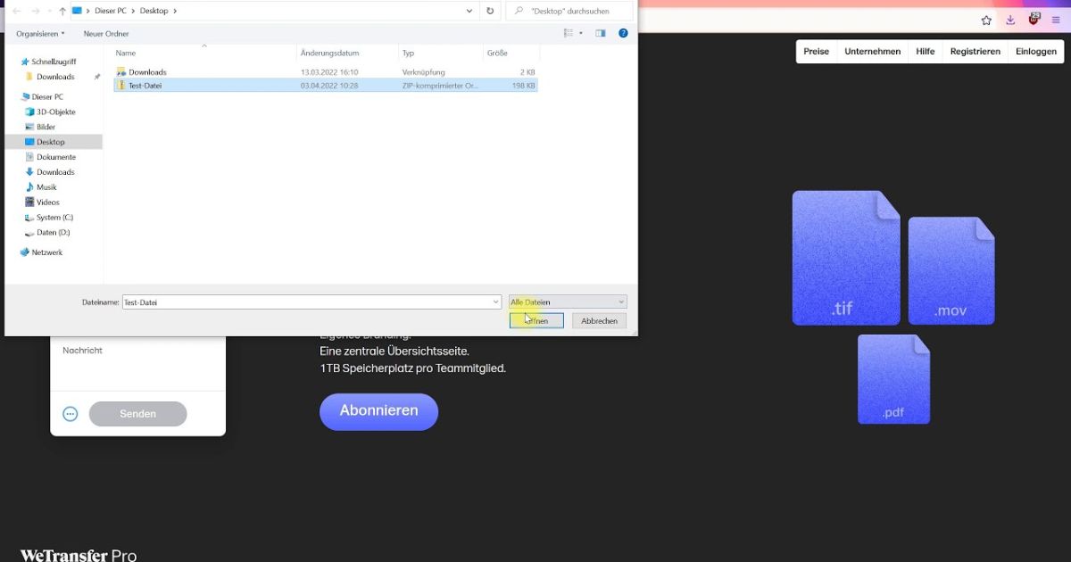 Wetransfer Link Erstellen – Wie lade ich eine Übertragung herunter? – MIMKI