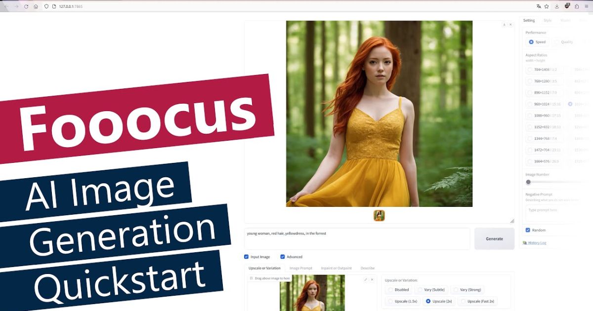 Fooocus AI Image Generation – Kostenfreie, offline KI-Bild-Erstellung ... Fooocus AI Image Generation – Kostenfreie, offline KI-Bild-Erstellung ...